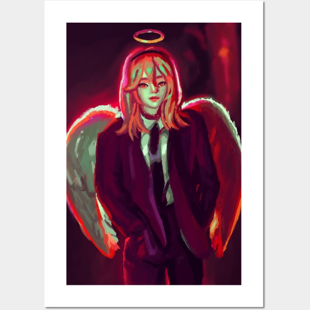 Angel Devil Csm Poster Anime Fan Art Angel Devil Csm Posters And Art Prints Teepublic